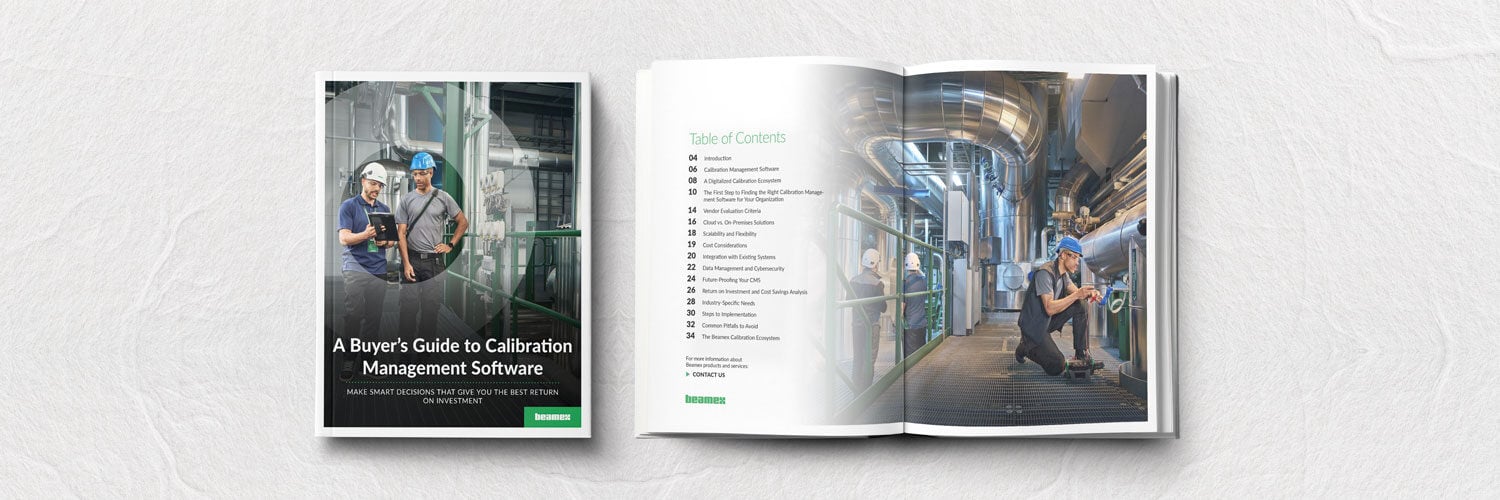 A Buyer’s Guide to Calibration Management Software