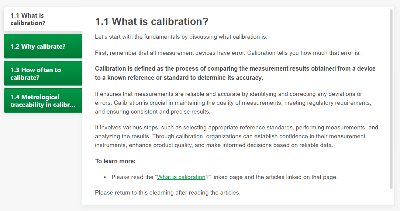 Temperature Calibration Training Course [eLearning]